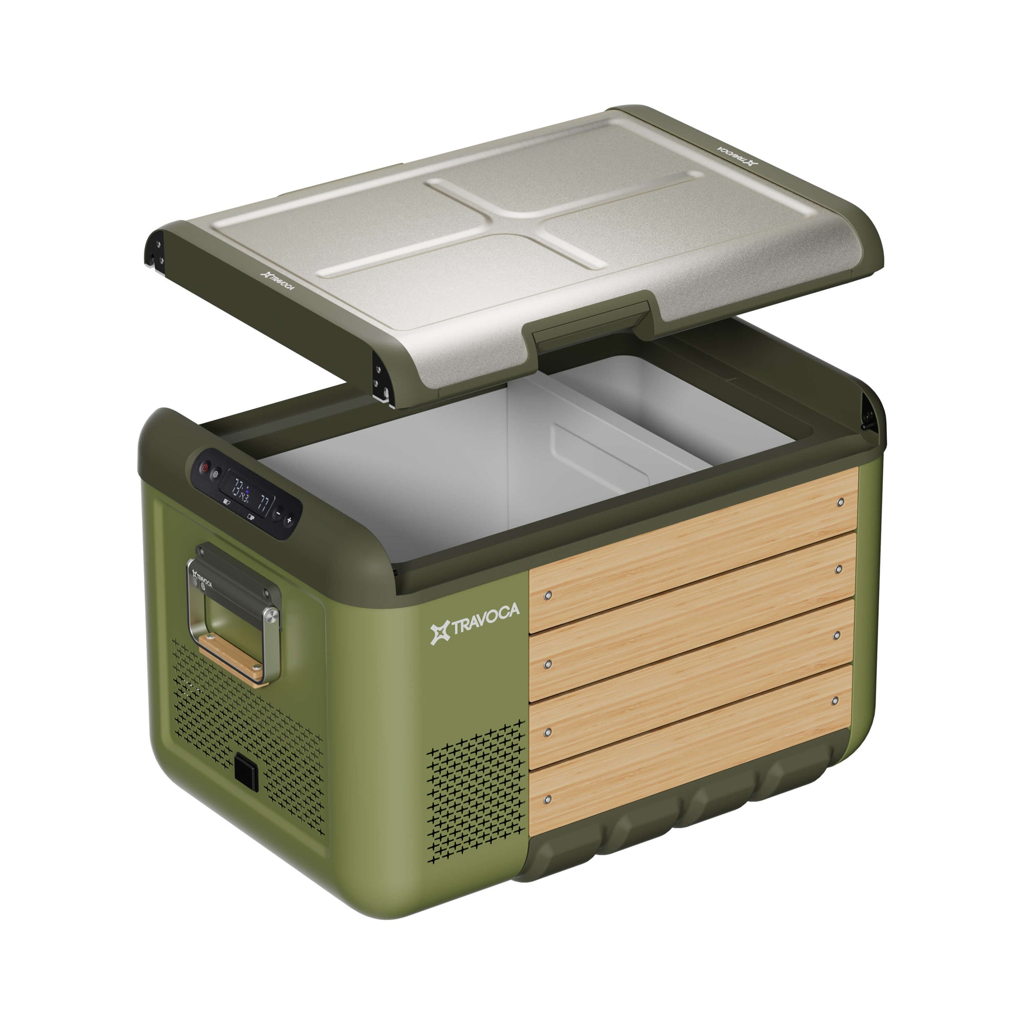 Rigel 60 Dual Zone eCooler | 60L App-Controlled Travel Fridge | Travoca